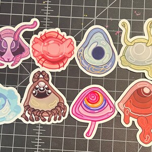 Creepy Cute Stickers, Moth Sticker, Weirdcore Stickers, Creepy Eye ...