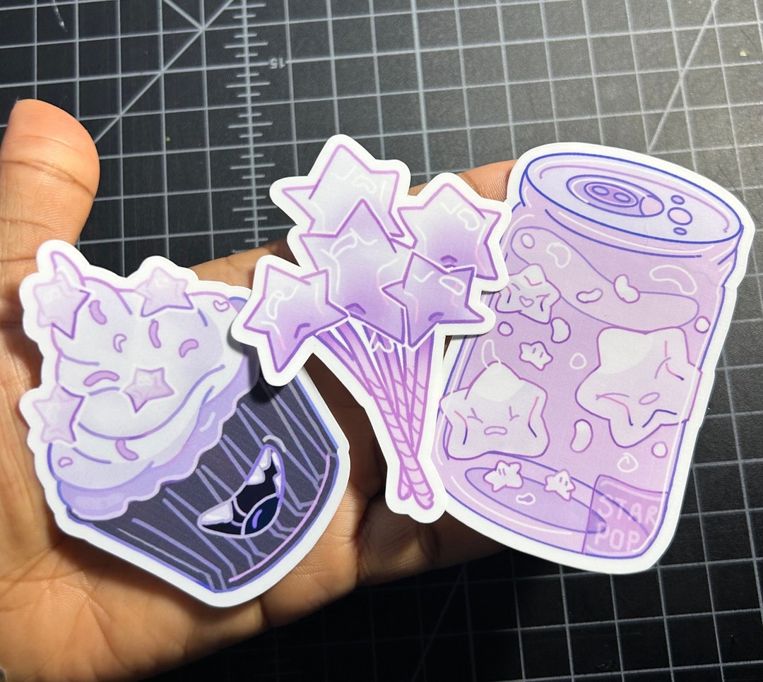 Starry Sweets Sticker Set/ Dreamcore /kidcore/weirdcore/creepy Cute ...