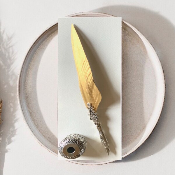 Feather Quill Pen - Etsy