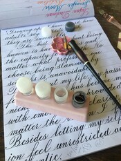 Master Rotunda Calligraphy Practice Sheets Blackletter / Broad Edge ...