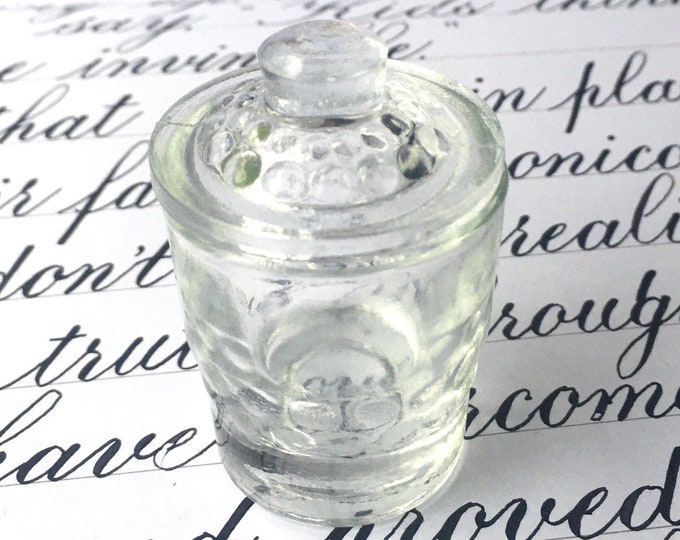 RARE Glass Inkwells Antique Desk Accessories SENC BUSCH No 320 - Etsy