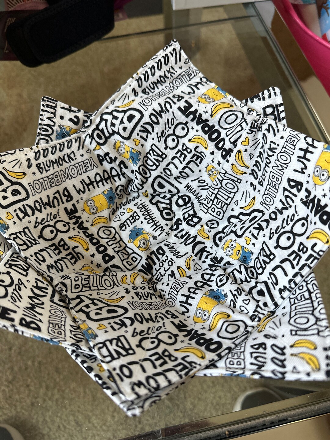 Minions Bowl Cozy Homemade - Etsy UK