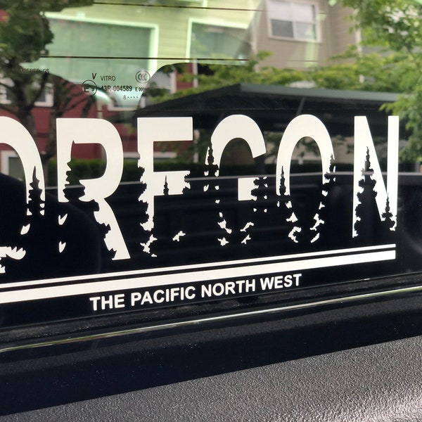 Oregon Decal - Etsy