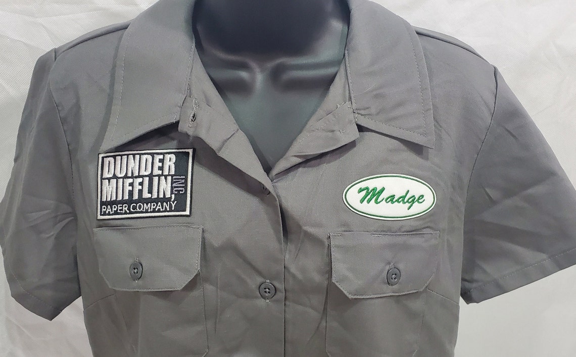 Womens the Office Dunder-mifflin Warehouse Work Shirt - Etsy