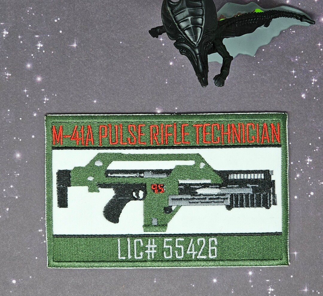Colonial Marines M-41A Pulse Rifle Patch - Etsy