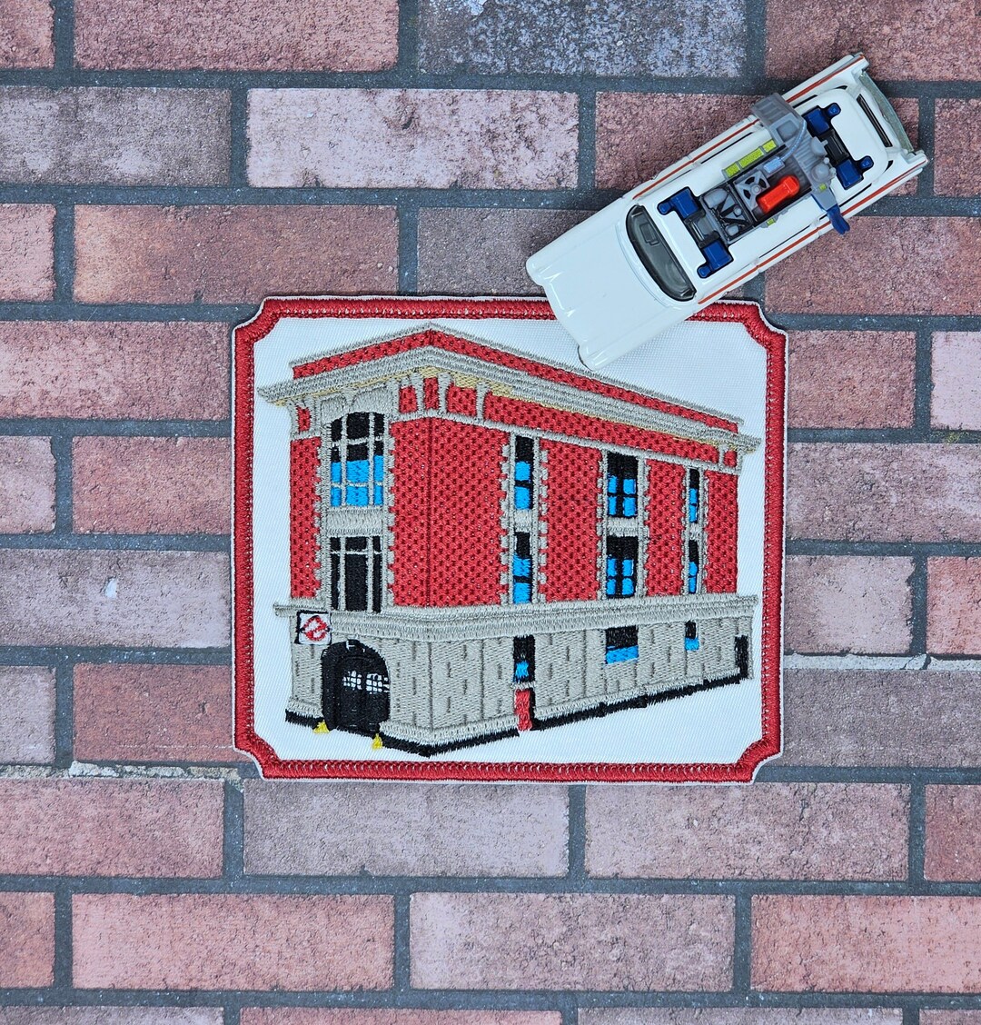 Ghostbusters Firehouse Embroidered Patch - Etsy