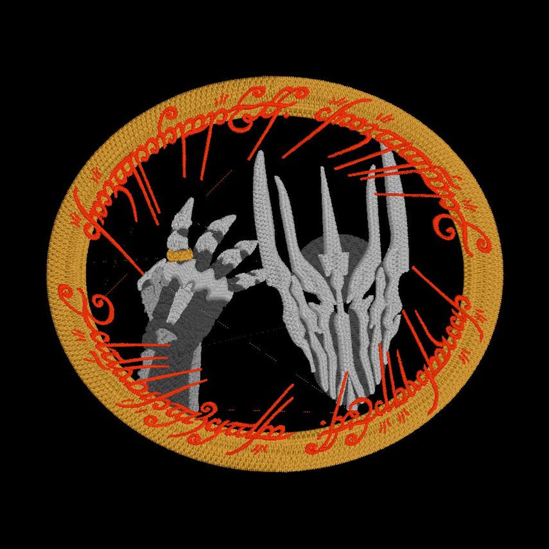 Lord of the Rings Sauron Patch - Etsy