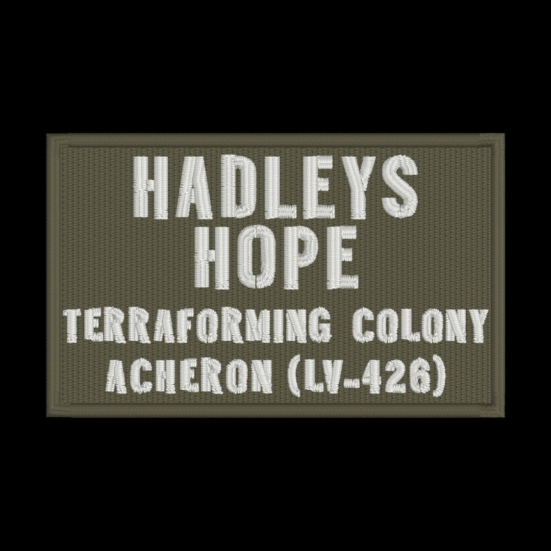 Aliens Hadleys Hope Digital Design for Embroidery - Instant Download - Etsy
