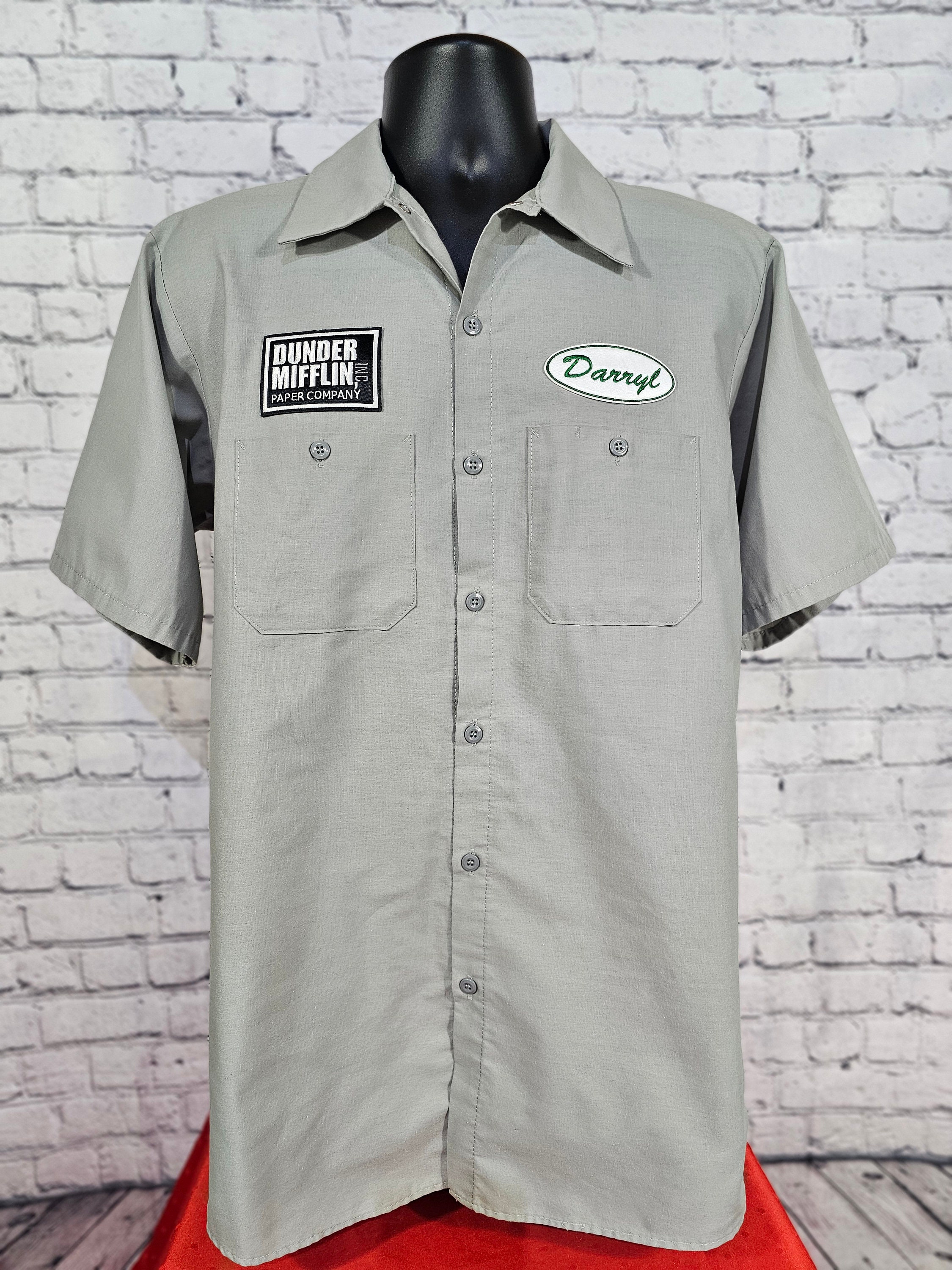 The Office Dunder-mifflin Warehouse Work Shirt - Etsy Australia