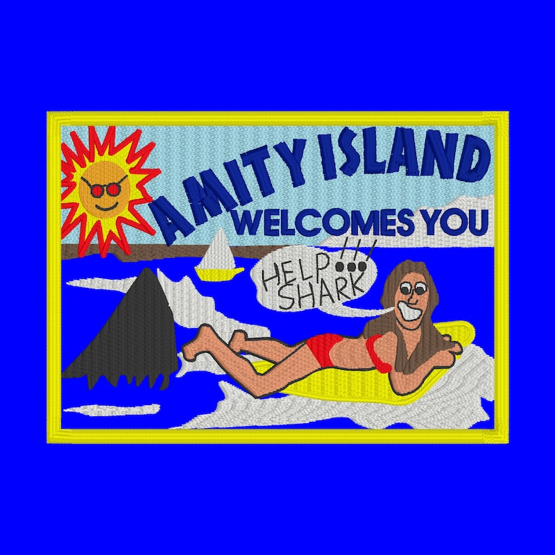 Amity Island Sign - Etsy