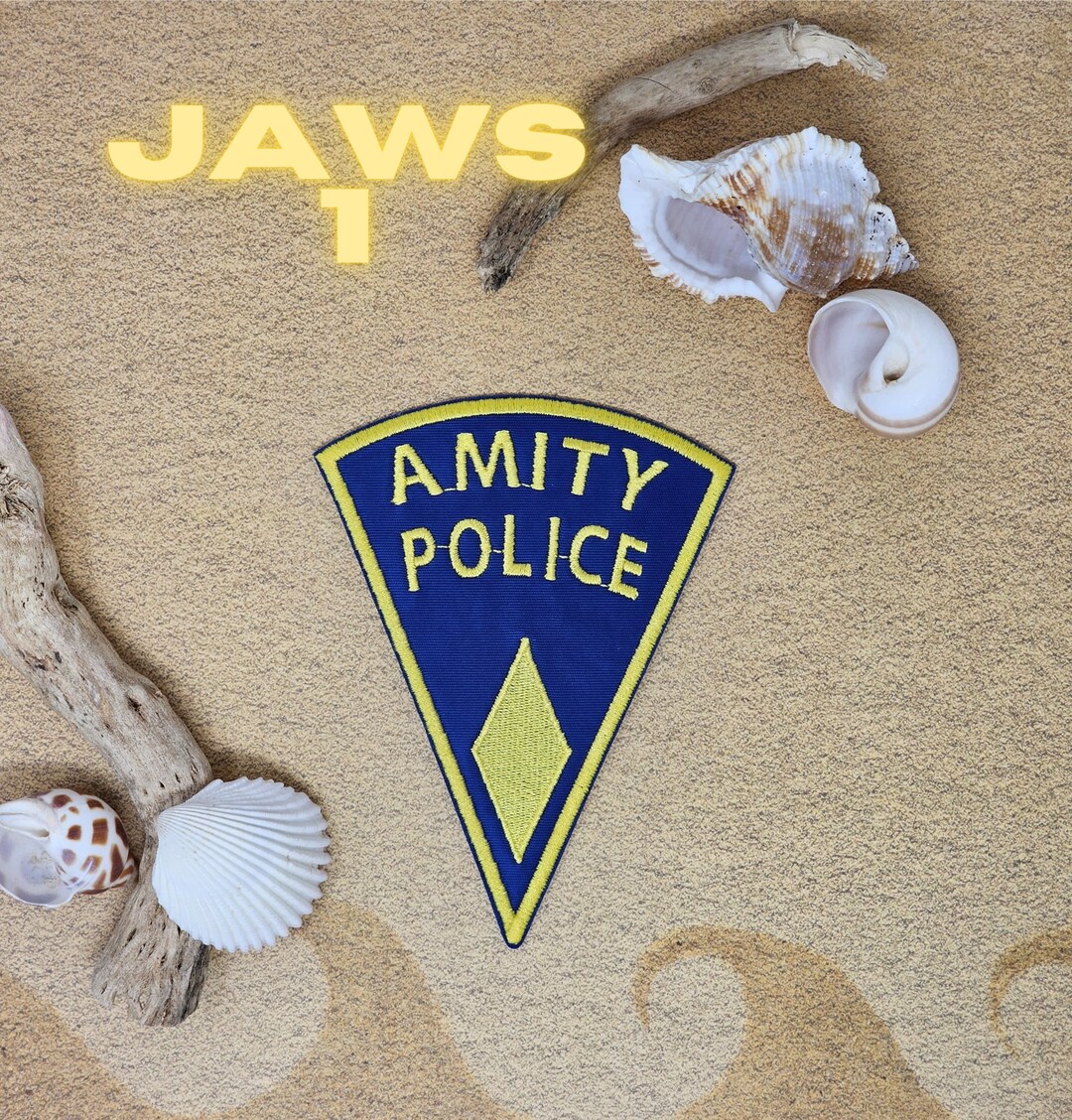 Jaws 1 Amity Police Patch - Etsy