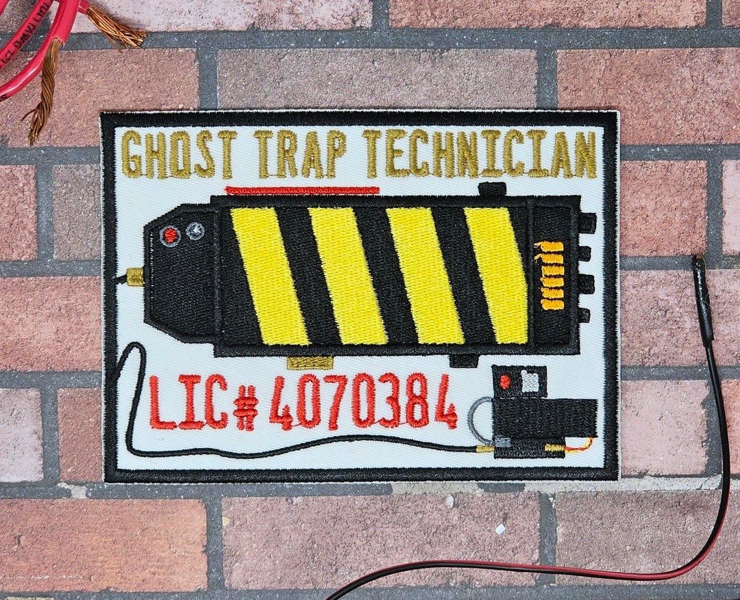 Ghost Trap Patch - Etsy
