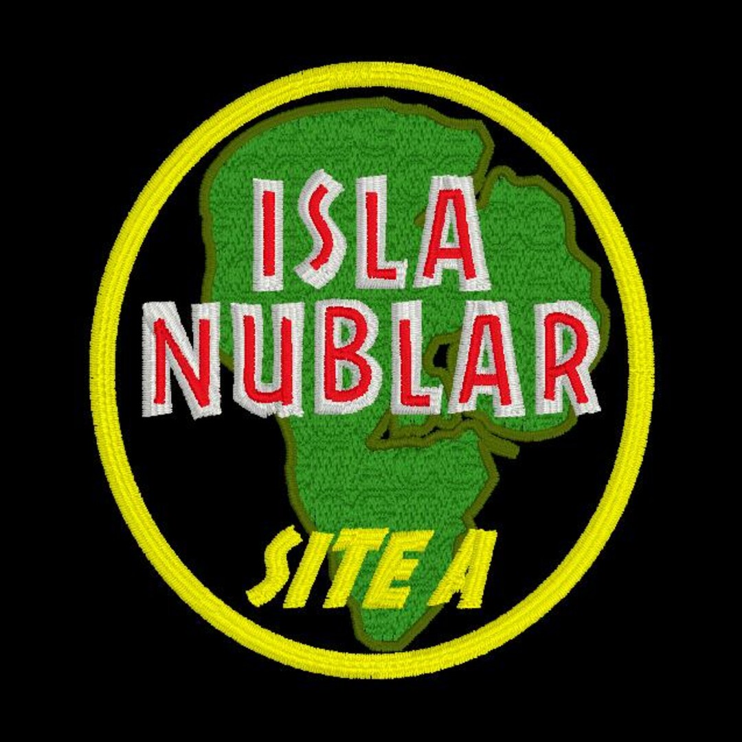 Isla Nublar Digital Design for Embroidery - Instant Download - Etsy