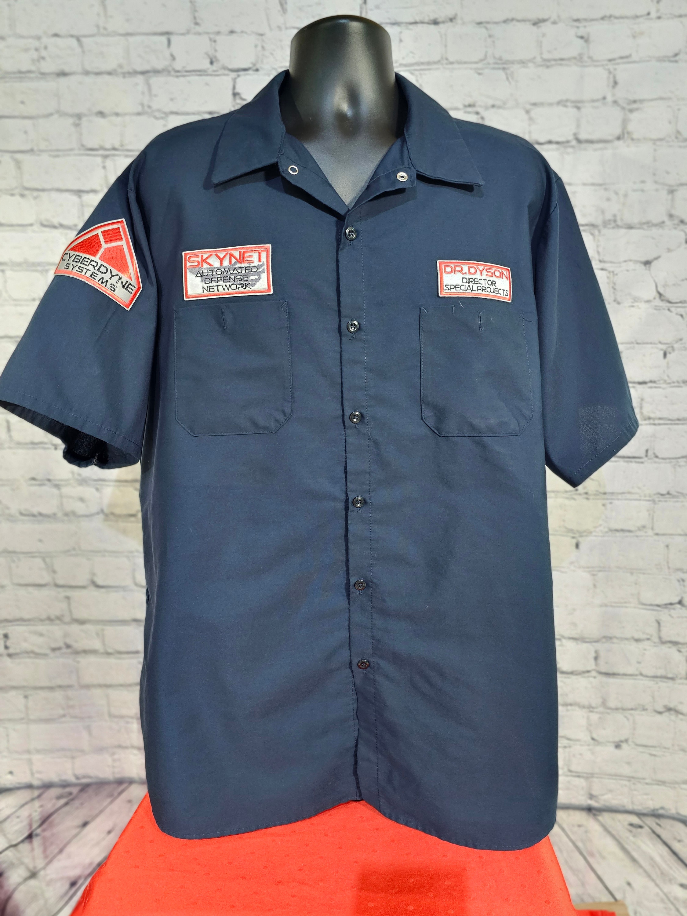 Terminator Cyberdyne Skynet Work Shirt - Etsy