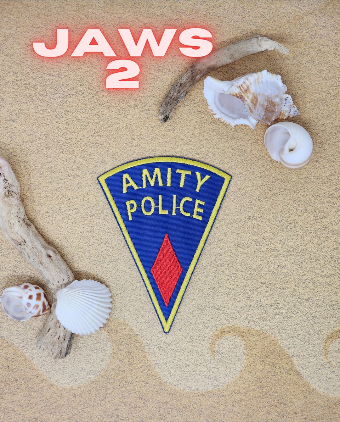 Jaws 2 Amity Police Patch - Etsy