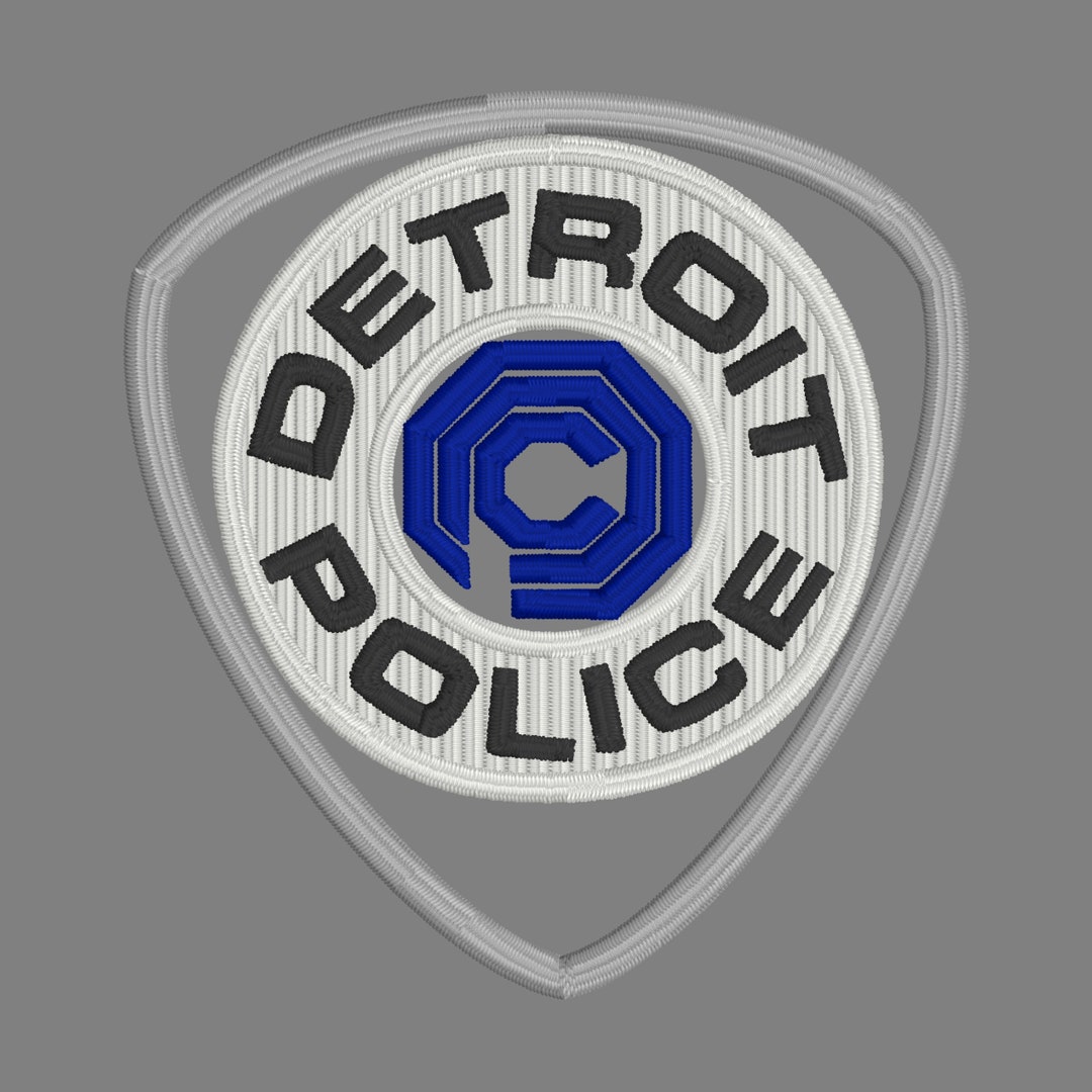 Robocop OCP Patch Digital Design for Embroidery - Instant Download - Etsy