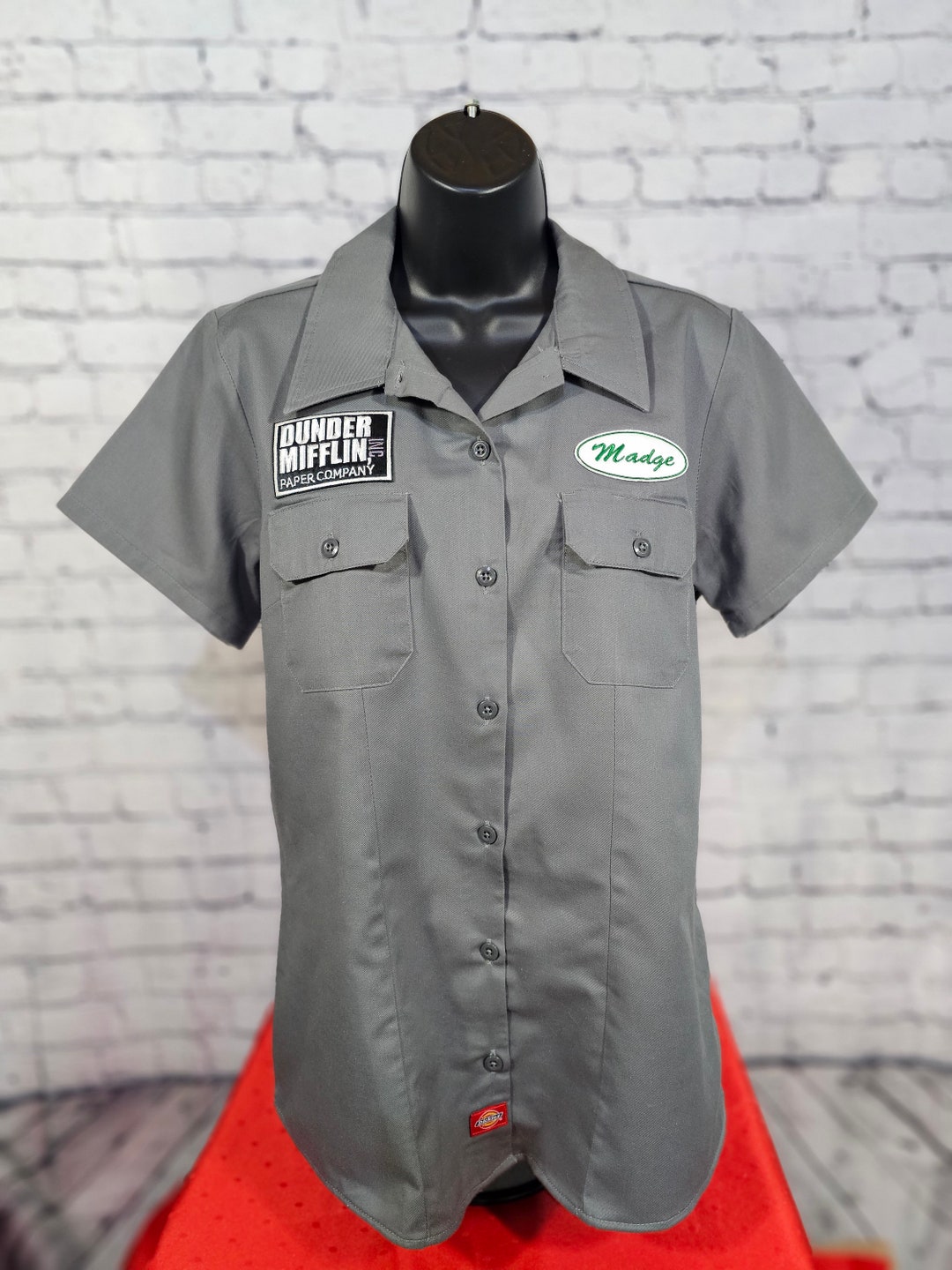 Womens the Office Dunder-mifflin Warehouse Work Shirt - Etsy