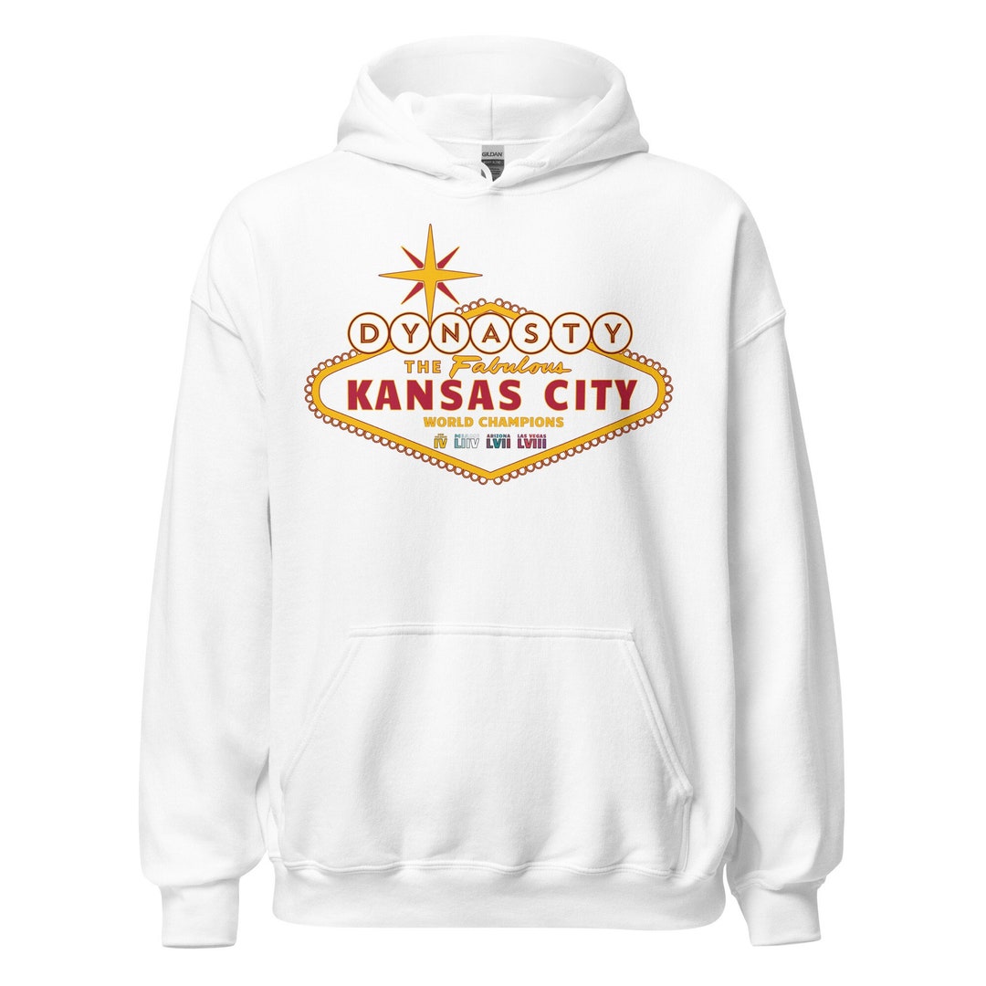 KC Dynasty Hoodie | Unisex | Las Vegas Sign | Red Kingdom | Chiefs ...