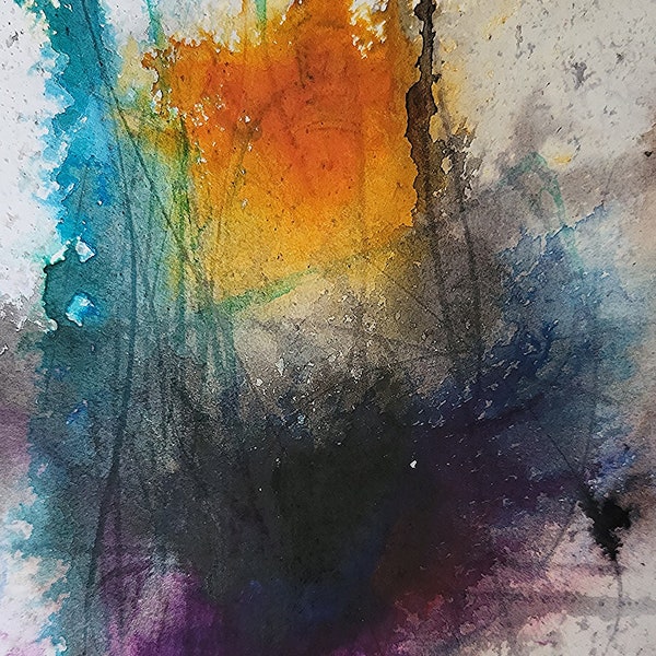 Small Abstract Art - Etsy