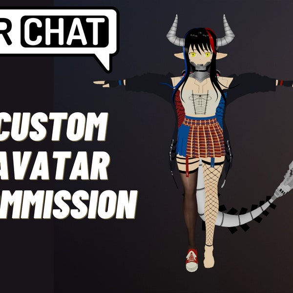 Vrchat Avatar Commission - Etsy