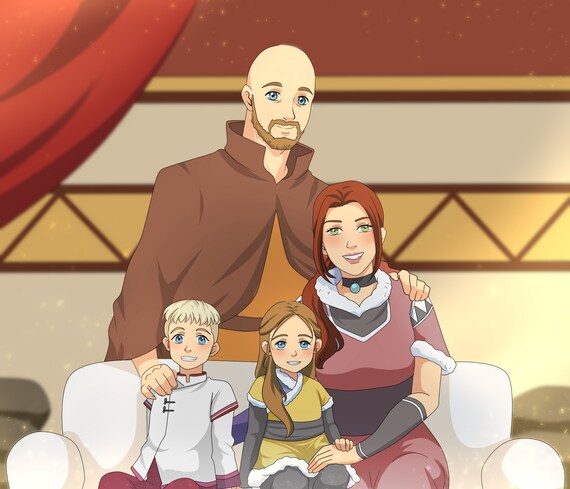 CUSTOM ANIME AVATAR Anime Portrait From Photo Personalized - Etsy