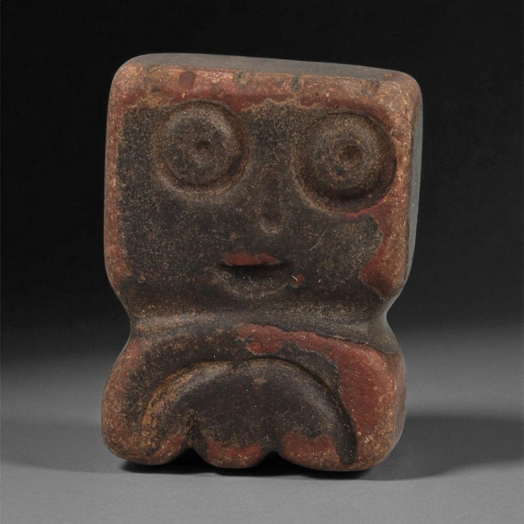 Ancient Stone Idol • Near Eastern Anthropomorphic Figurine - Etsy