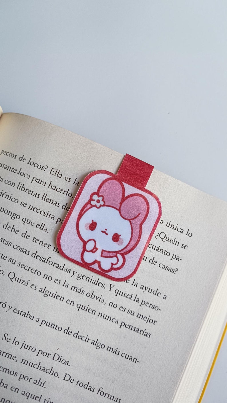 Sanrio Kuromi Kawaii Hello Kitty My Melody Shiny Magnetic Bookmark - Etsy
