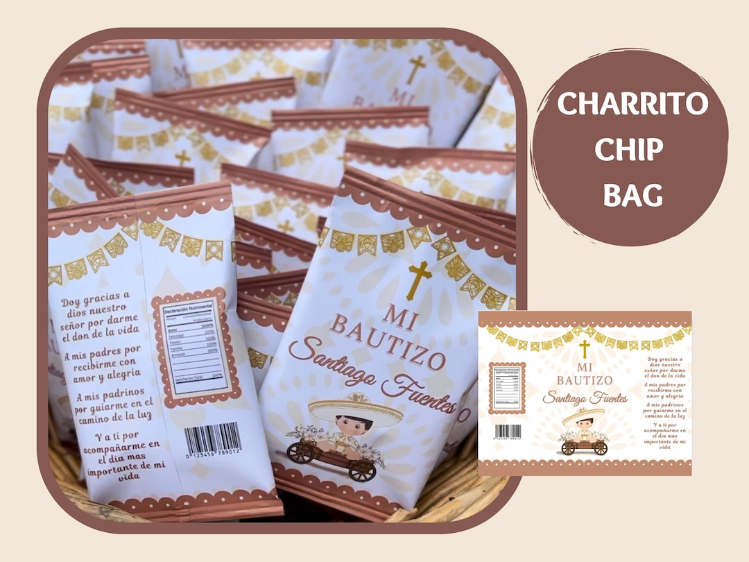 Printed- Charrito Chip Bags | We Print & Ship to You | Ready to Fill ...
