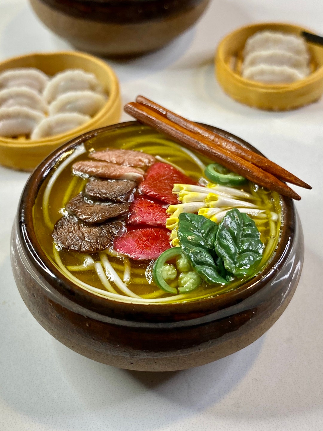 Miniature Pho: Vietnamese Noodle Soup - Etsy