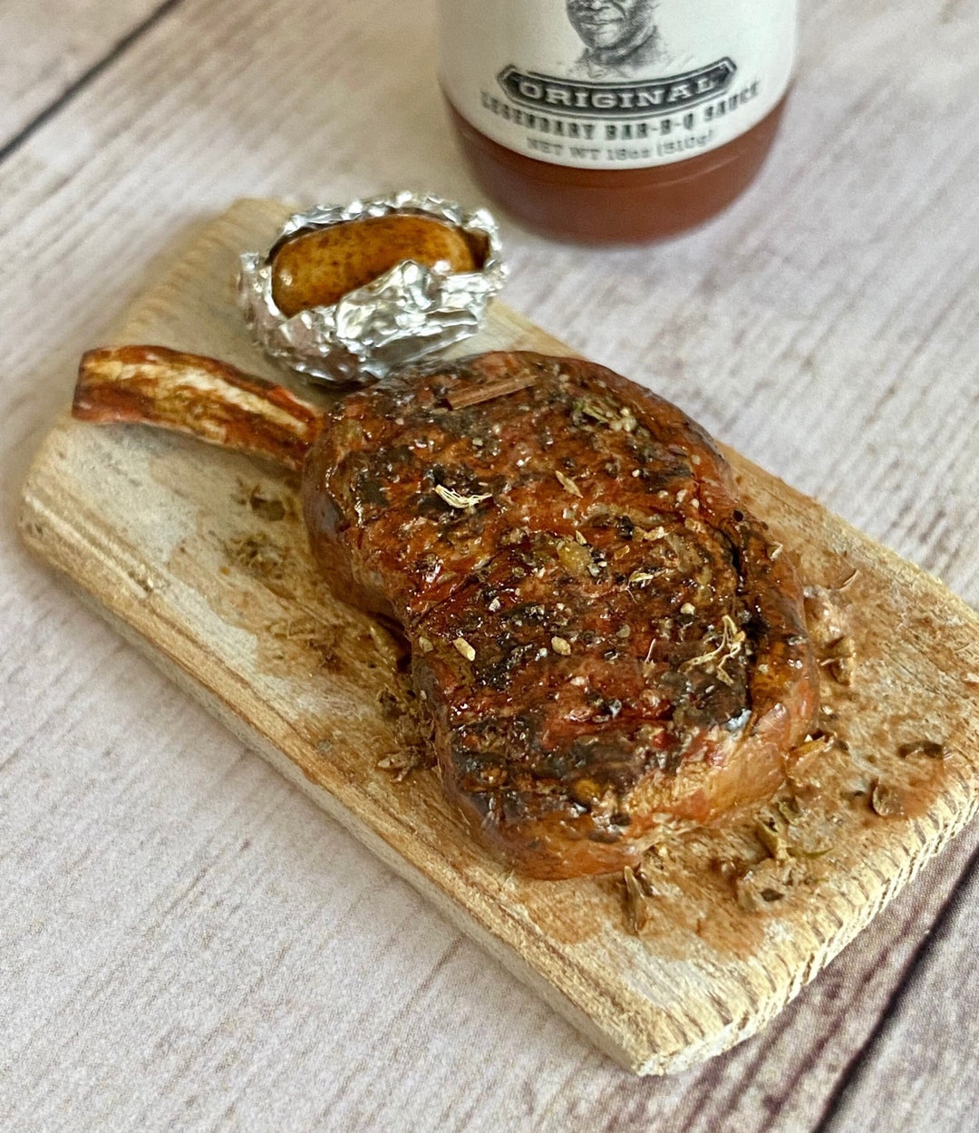 Tomahawk Steak Magnet: Miniature Ultra-realistic Food - Etsy