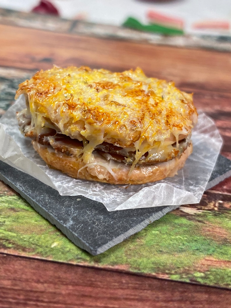 Sandwich gourmet croque monsieu - Etsy France