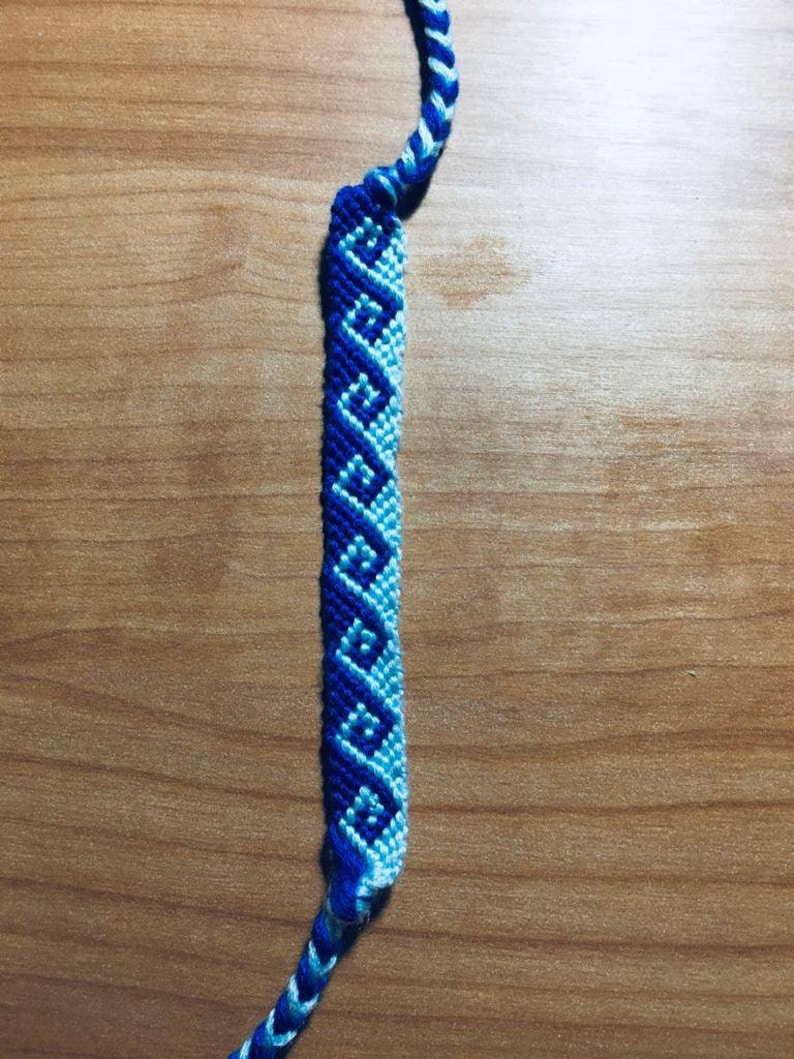 Personalized Greek Wave Bracelet - Etsy