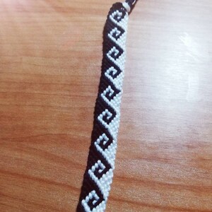 Personalized Greek Wave Bracelet - Etsy