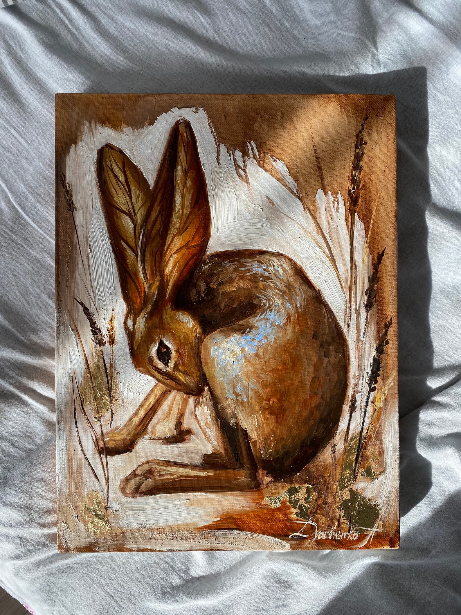 Bunny Original Painting, Rabbit Painting, Rabbit Art, Bunny Art, Rabbit ...