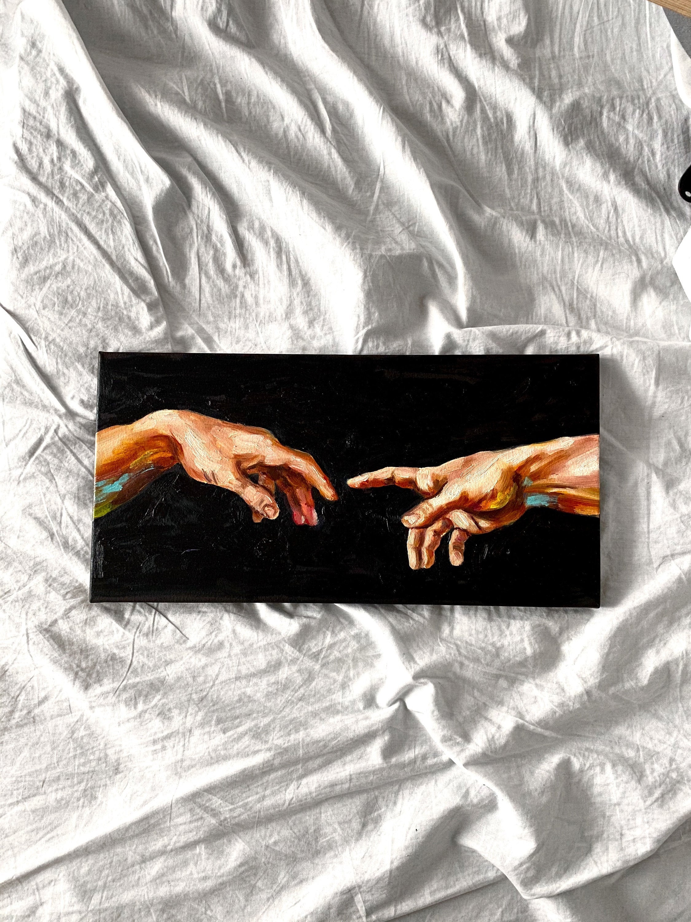 Adam And God Painting Adam And God Painting
