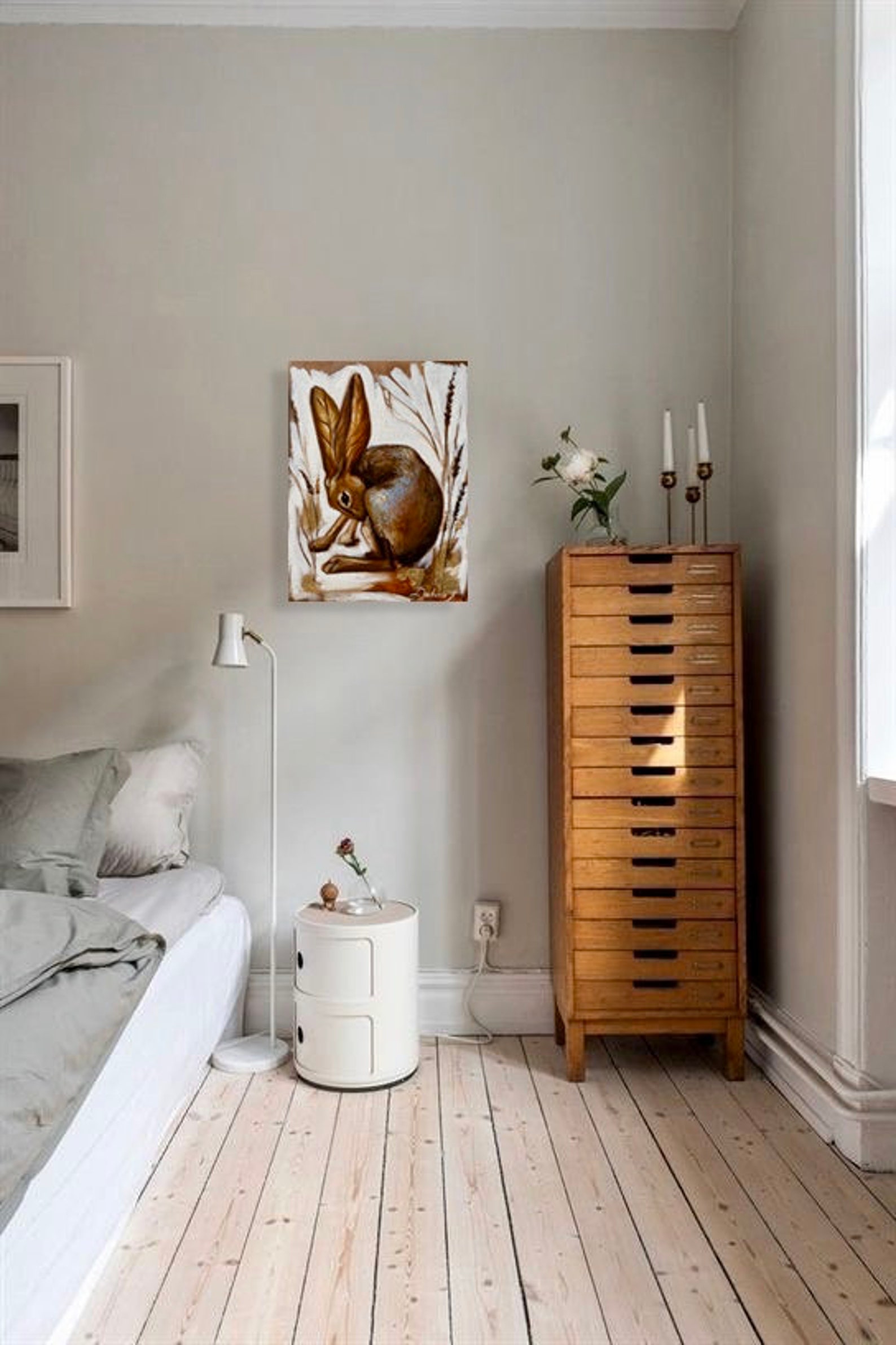 Bunny Original Painting, Rabbit Painting, Rabbit Art, Bunny Art, Rabbit ...