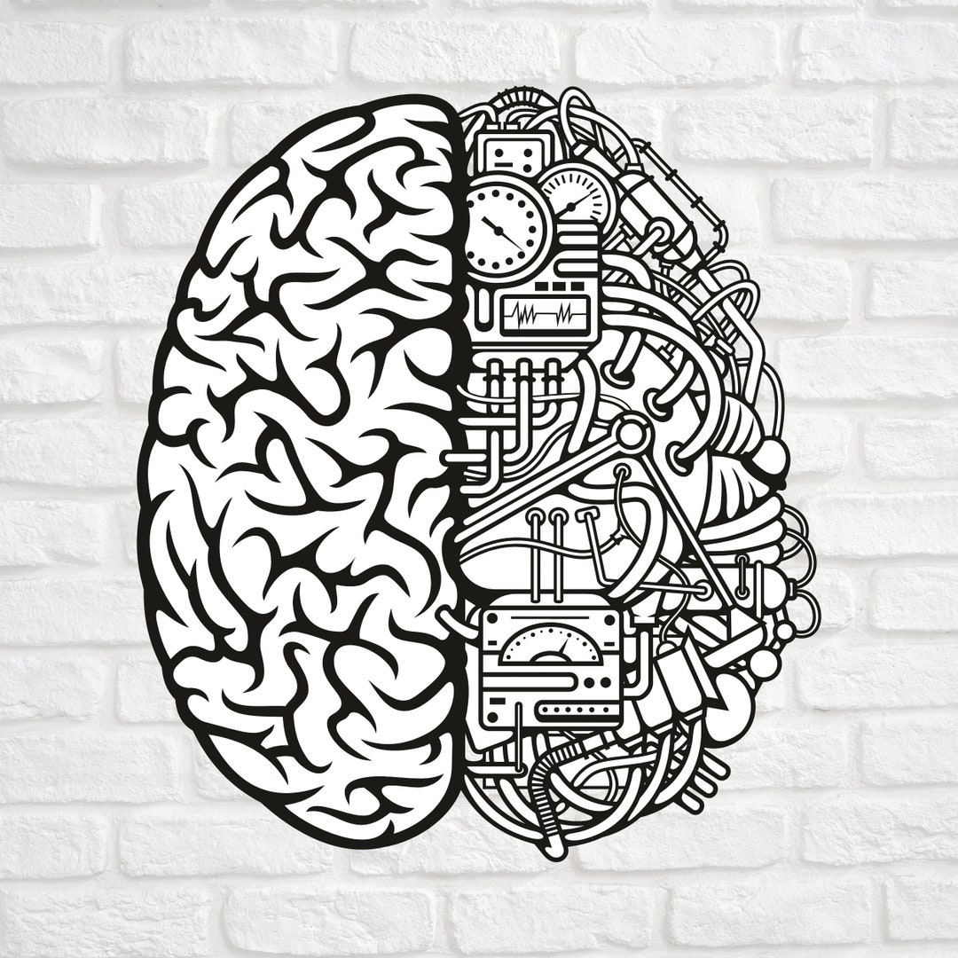 Brain Engine, Brain, SVG, Files for Cricut, Clipart, Digital Download ...
