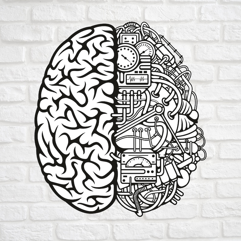 Brain Engine, Brain, SVG, Files for Cricut, Clipart, Digital Download ...