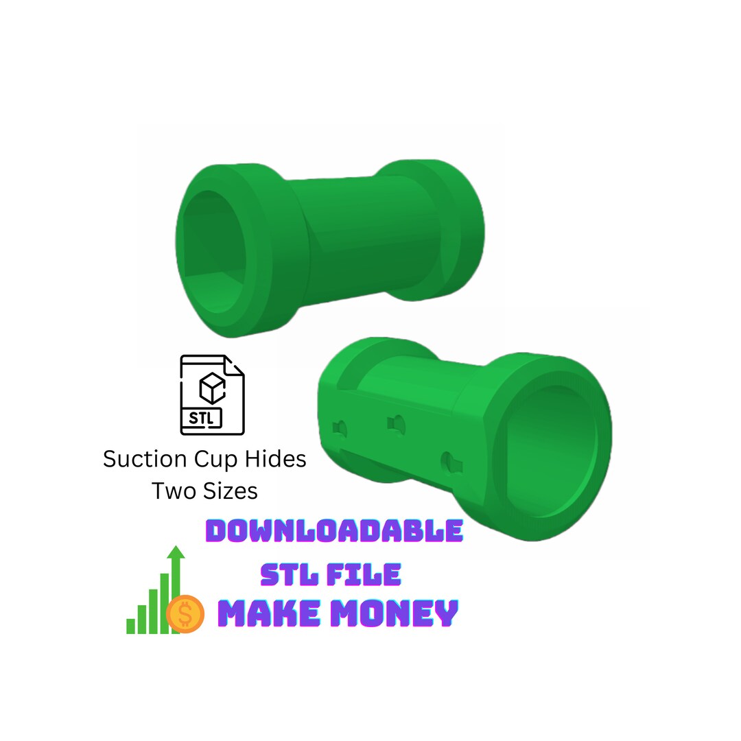 Frog Suction Cup Tunnel STL File With Commercial License - Etsy