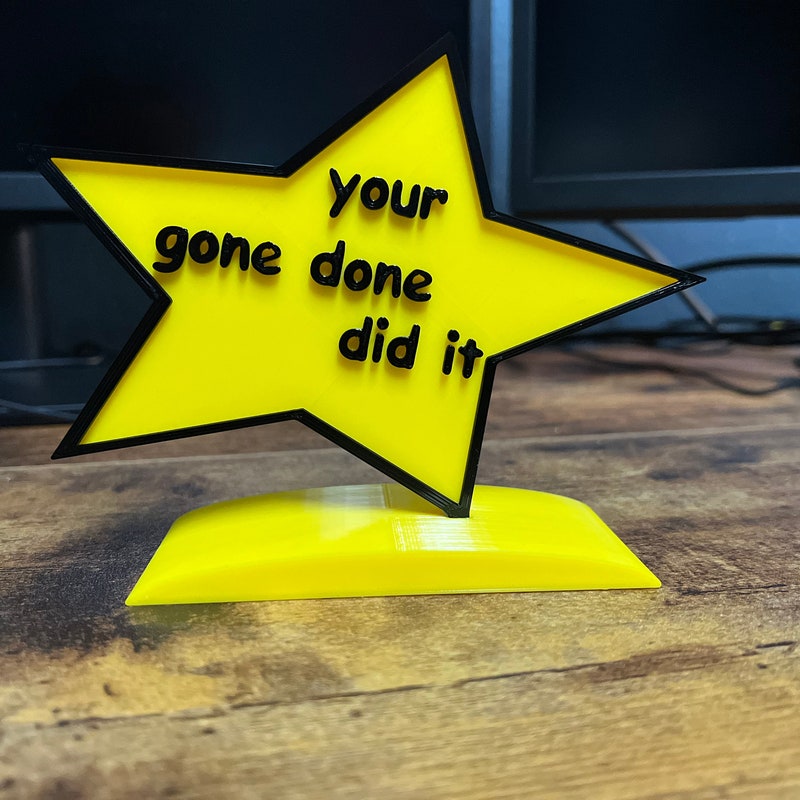 Your Did It Star Sticker - Etsy
