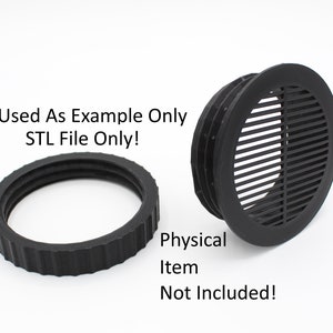 Reptile Repti Threaded Air Vents | STL File With Commercial Licensing ...