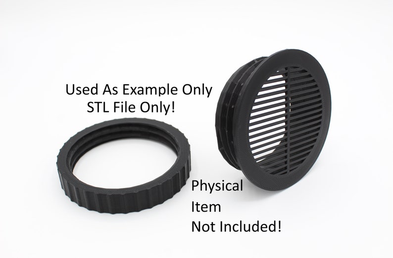 Reptile Repti Threaded Air Vents | STL File With Commercial Licensing ...
