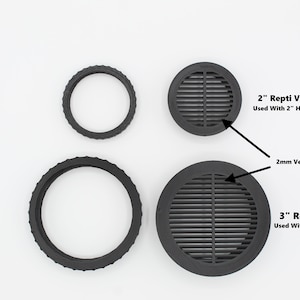 Repti Vent DIY Reptile Threaded Terrarium Air Vents - Etsy