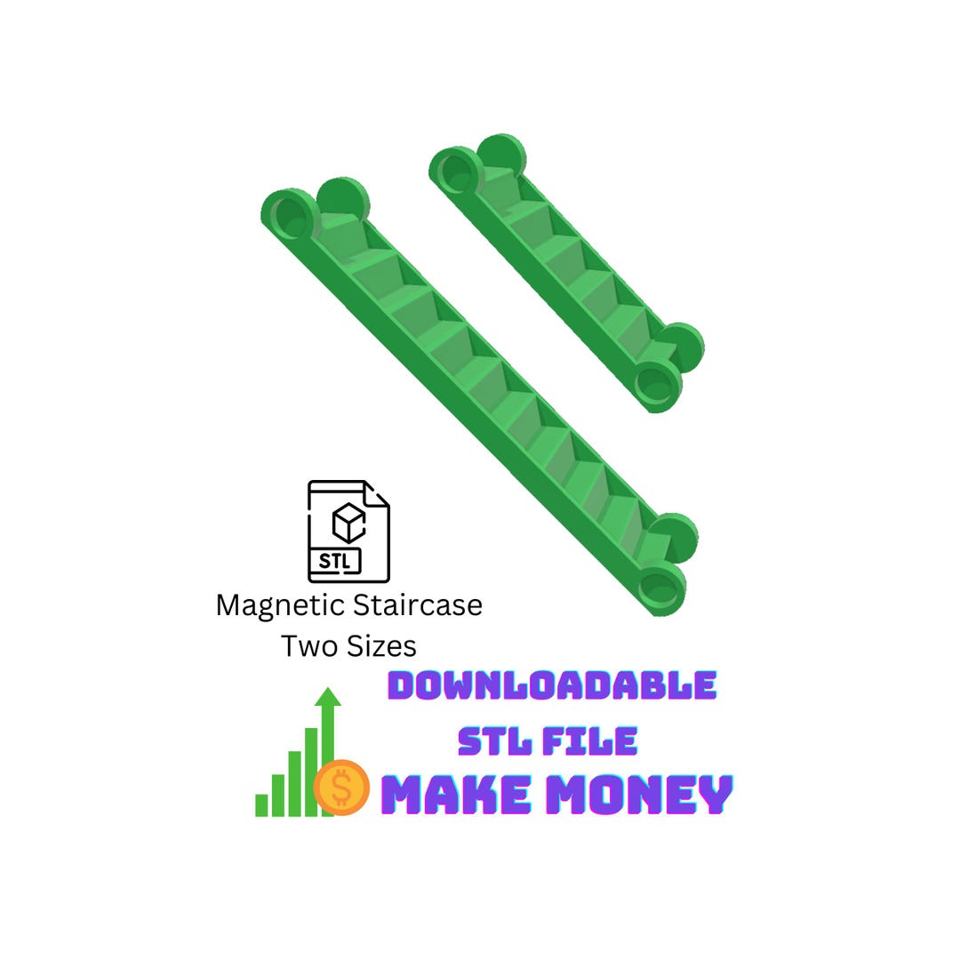 Spider Magnetic Staircase Hide STL File With Commercial License - Etsy