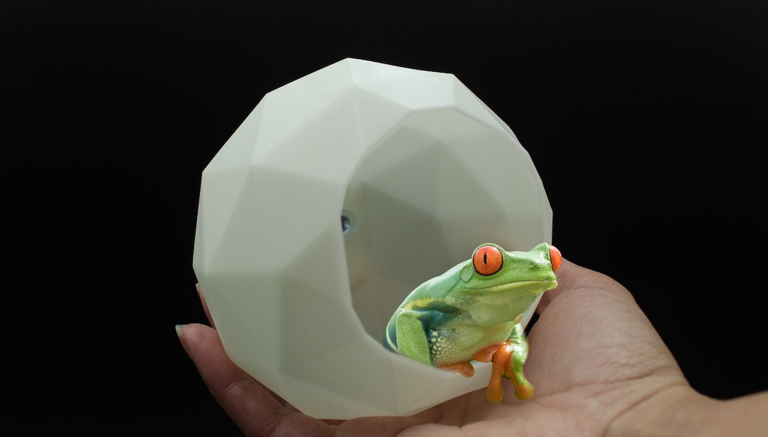 Reptile Amphibian Frog, Gecko Suction Cup Pixel Ball Hide - Etsy
