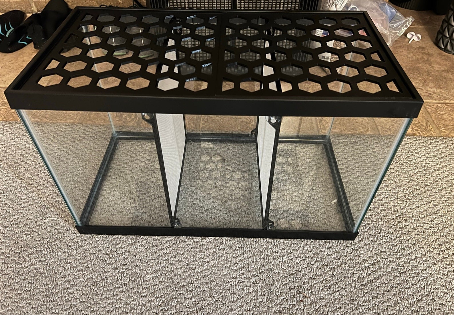 STL File Lid for 5.5 Gallon Aqueon Standard Glass Aquarium Tank - Etsy
