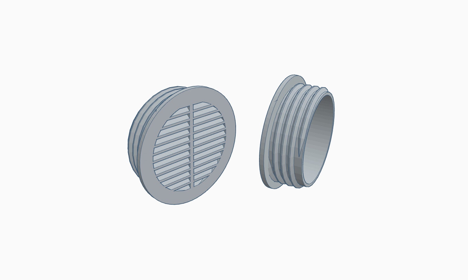 Repti Vent DIY Reptile Threaded Terrarium Air Vents 2x Pack | Etsy