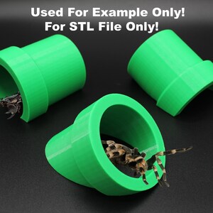 Tarantula, Isopod, Snake Retro Style Tube Hide Resizable STL File With ...
