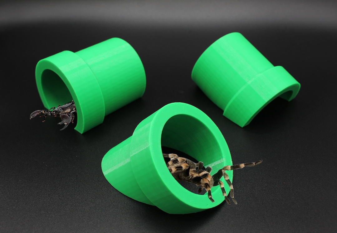 Retro Game Tubes Isopod, Tarantula, Frog Hides - Etsy