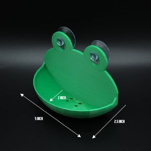 Frog Face Suction Cup Ledge | NEW COLORS AVAILABLE - Etsy